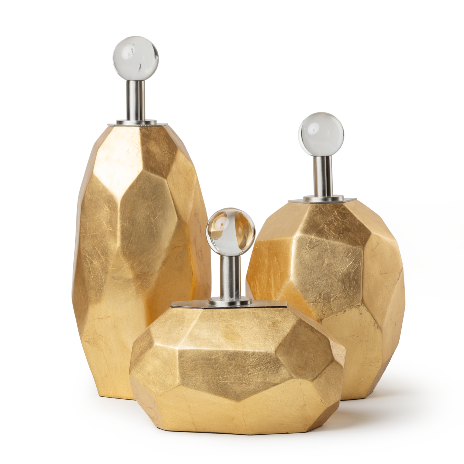 » DECORATIVE CARAFE AROXY (SET OF 3)