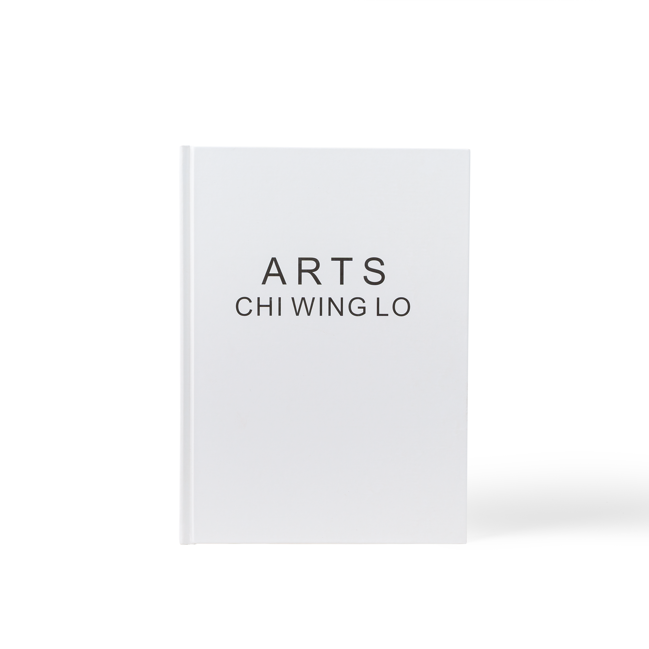 » Full English hard shell hardcover real book oversize (white)